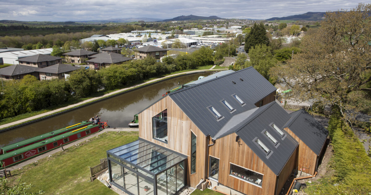 Catnic Urban Steel Roofing for Family Rebuild | The Moorings | Case Study