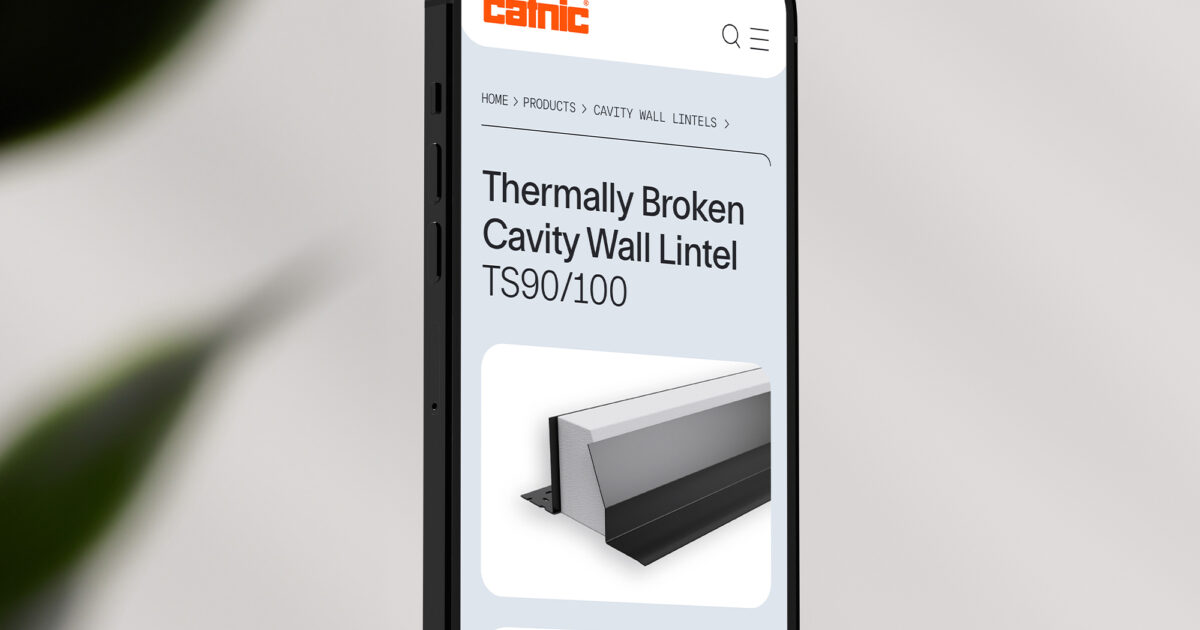 Thermally broken lintels, explained | Guides | Catnic
